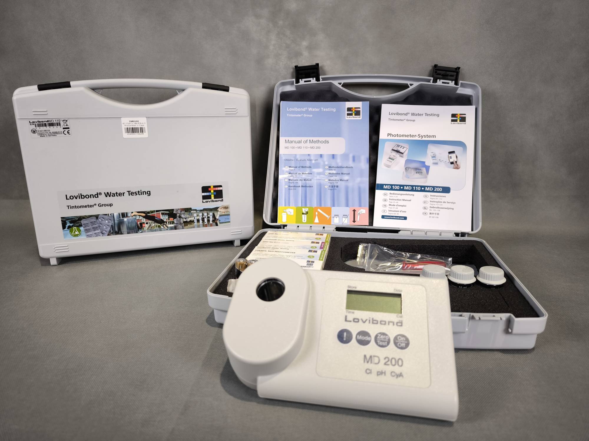 Kloori/pH mittari MD200 Vesiarvo mittari - LT-Tuote verkkokauppa